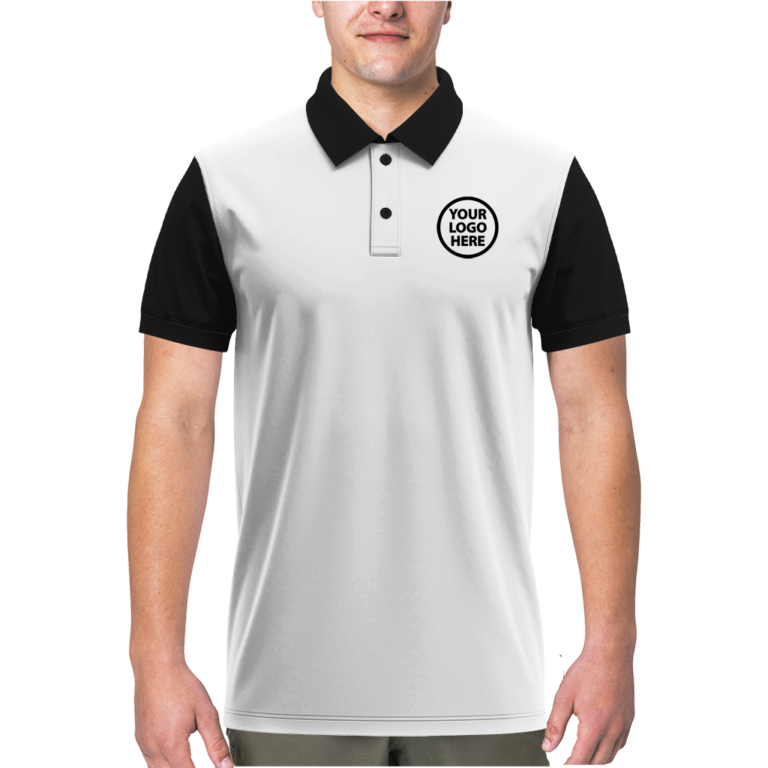2 TONE POLO SHIRT MINIMALIST