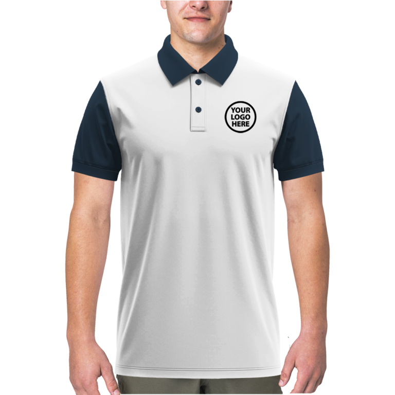 2 TONE POLO SHIRT MINIMALIST